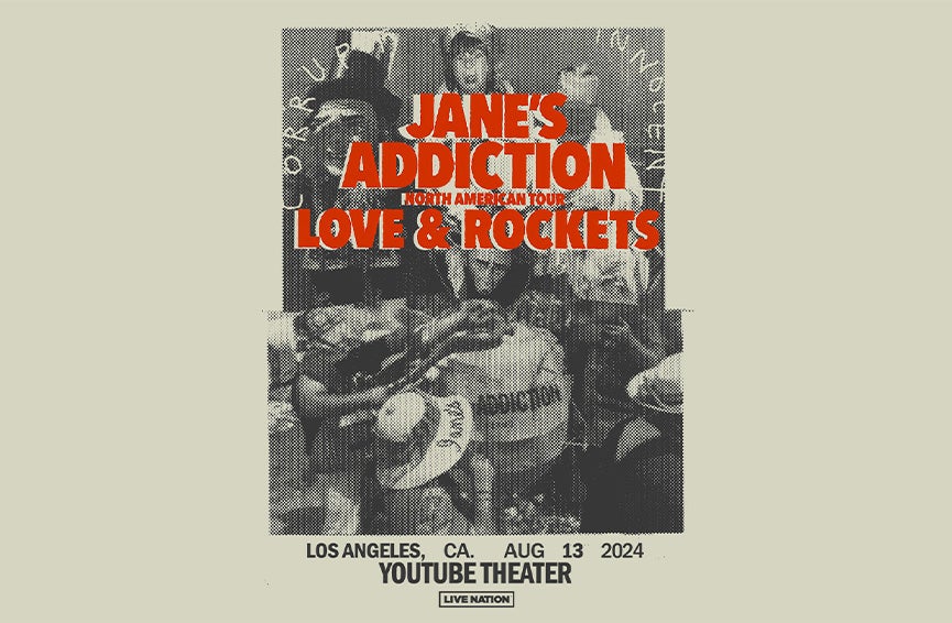 Jane's Addiction & Love and Rockets | YouTube Theater